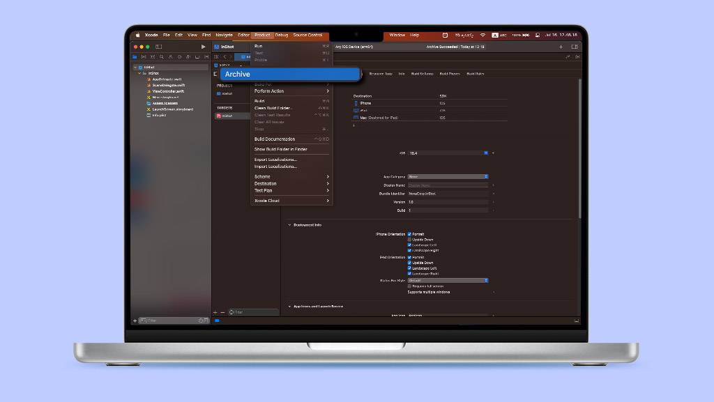 آموزش گرفتن خروجی ipa از پروژه‌های ایکس‌کد بدون نیاز به اکانت دولوپری – بلاگ سیب‌اپ